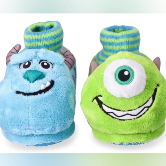 Disney | Shoes | Disney Monsters Inc Kids Slippers | Poshmark